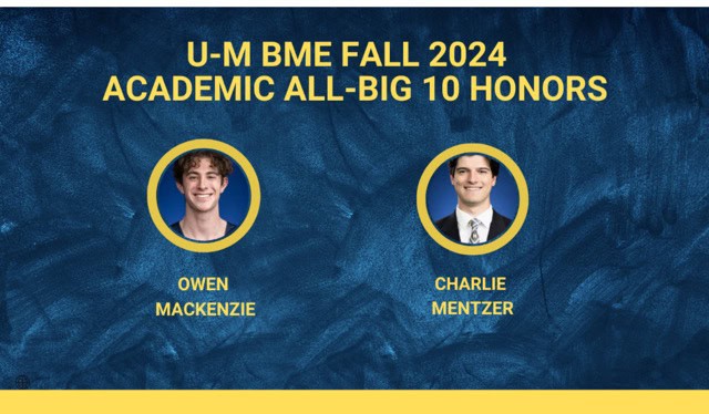 BME Students Achieve Academic All-Big 10 Honors - Biomedical ...